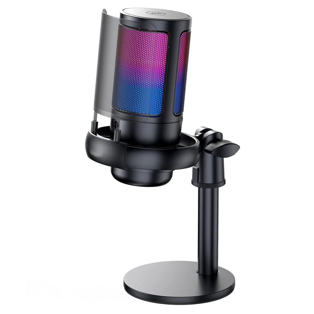 YICHUHAOXI Gaming Microphone Condenser Mic with Quick Mute Pop Filter ...