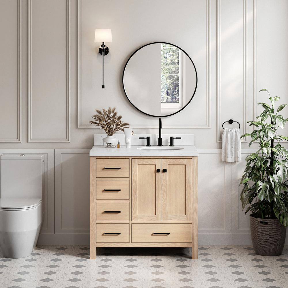 Reviews for ARIEL Cambridge 36 in. W x 22 in. D x 36 in. H Single Oval ...