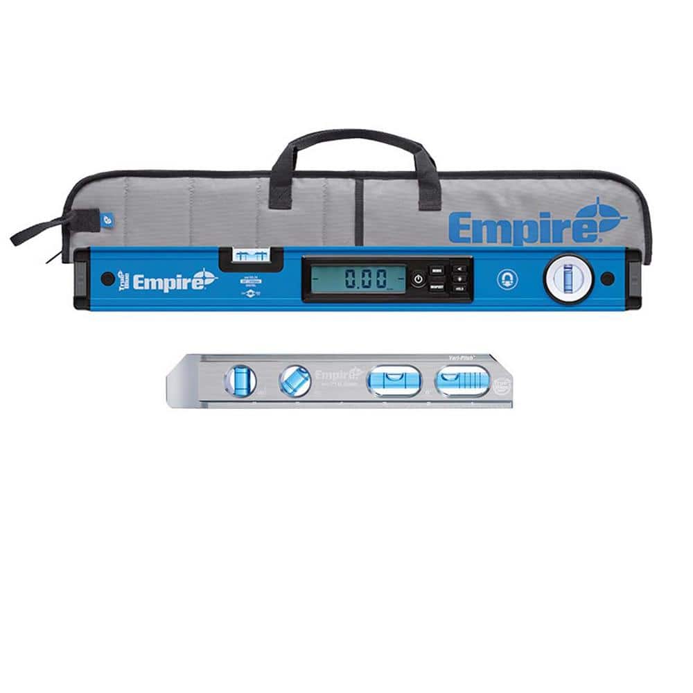 Milwaukee 24 in. True Blue Magnetic Digital Box Beam Level with Case ...