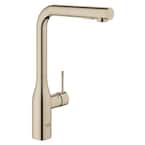 GROHE Essence Single-Handle Pull-Out Sprayer Kitchen Faucet with Dual ...