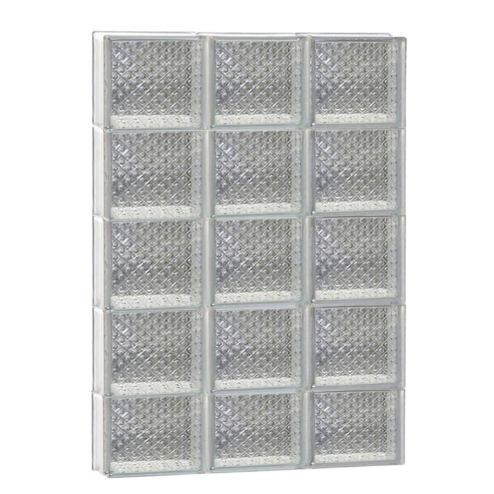 Clearly Secure 23.25 in. x 36.75 in. x 3.125 in. Frameless Non-Vented ...