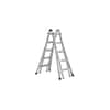Werner 22 ft. Reach Aluminum Adjustable Multi Position Ladder with 300 lbs. Load Capacity Type IA Duty Rating MT 22 The Home Depot