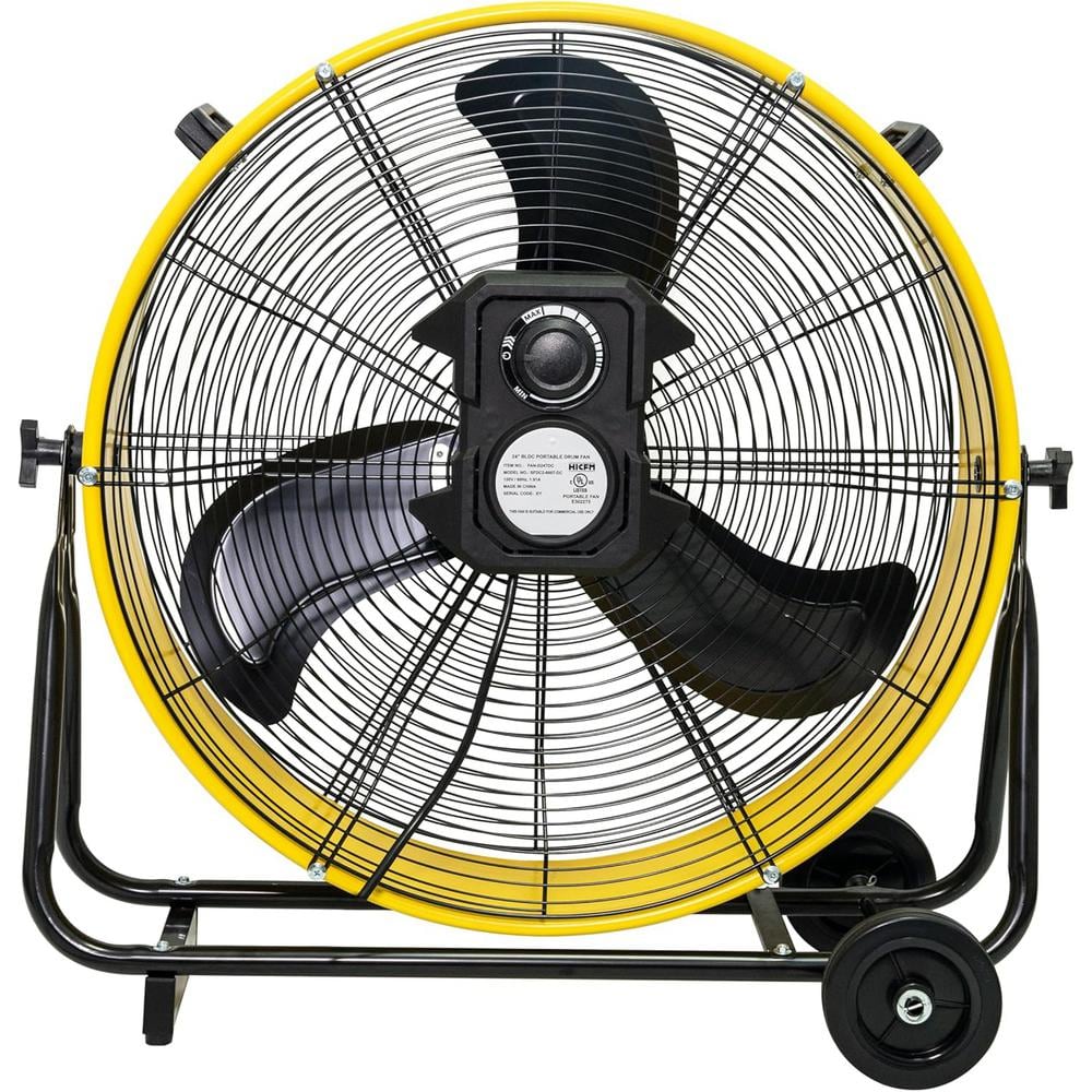 Save 21% • HiCFM 8800 CFM 24 inch DC Motor Drum Fan High-velocity Air ...