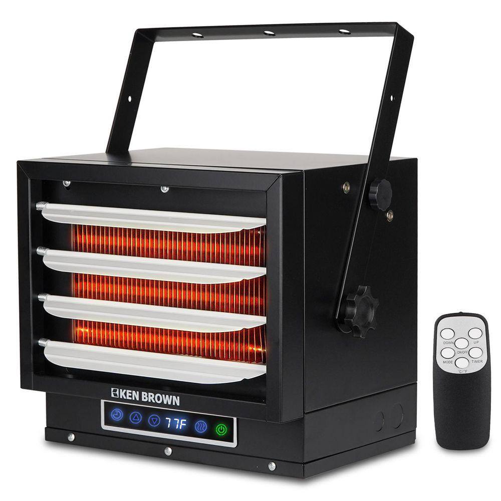 Edendirect 7500W Micathermic Space Heater, Black Compact Ceiling ...
