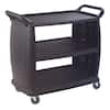 Carlisle 42 in. x 23 in. x 38 in. Black Large Bussing and Transport ...