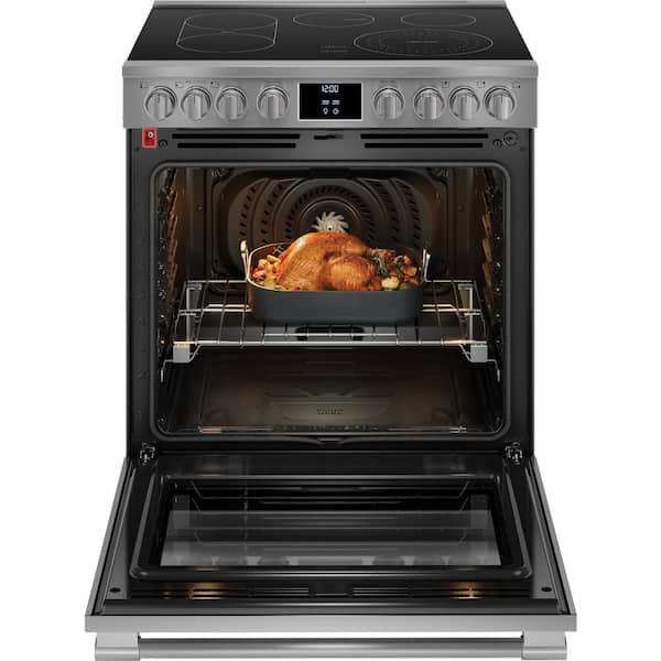 Frigidaire Professional 30 in. 5 Element Slide-In Electric Range in ...
