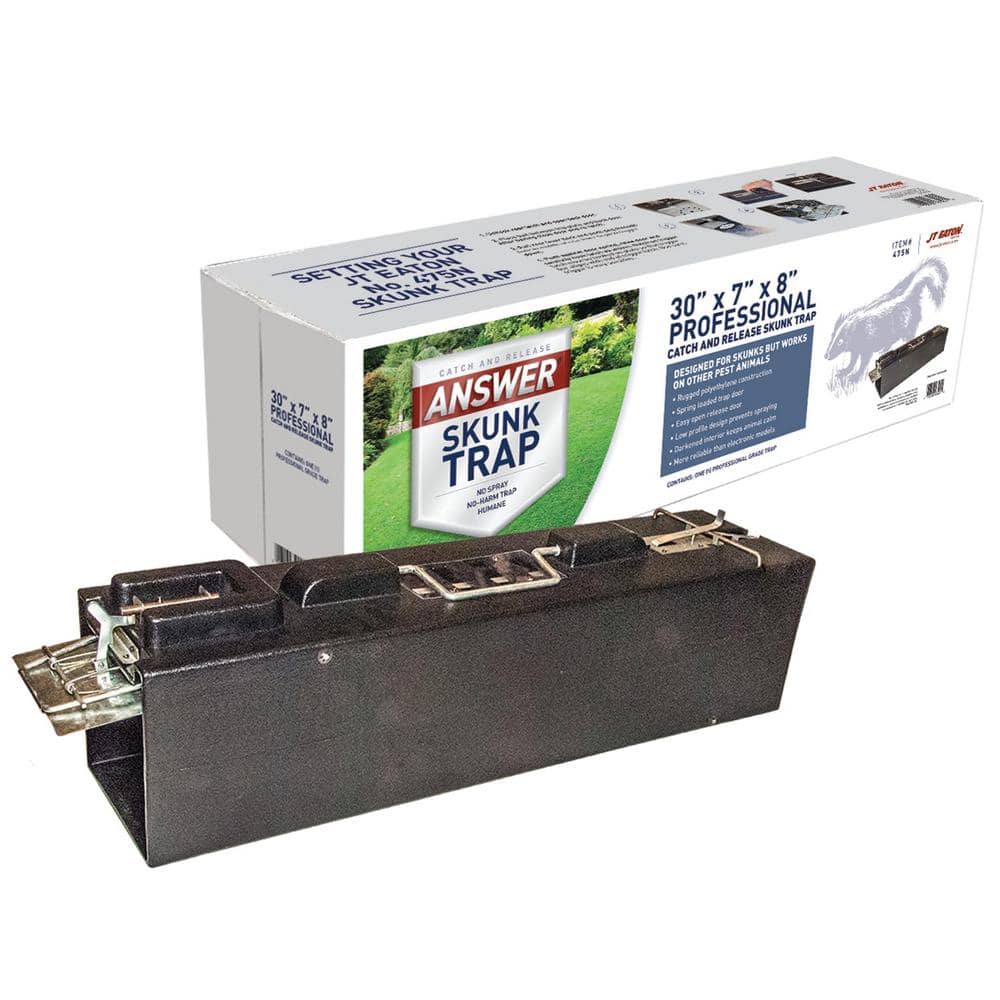 JT Eaton Spring Loaded Catch and Release Humane Skunk Trap 475N - The ...