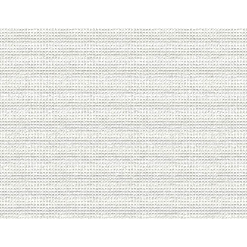 Seabrook Designs 60.75 sq. ft. Metallic Silver and Greige Faux Wool ...