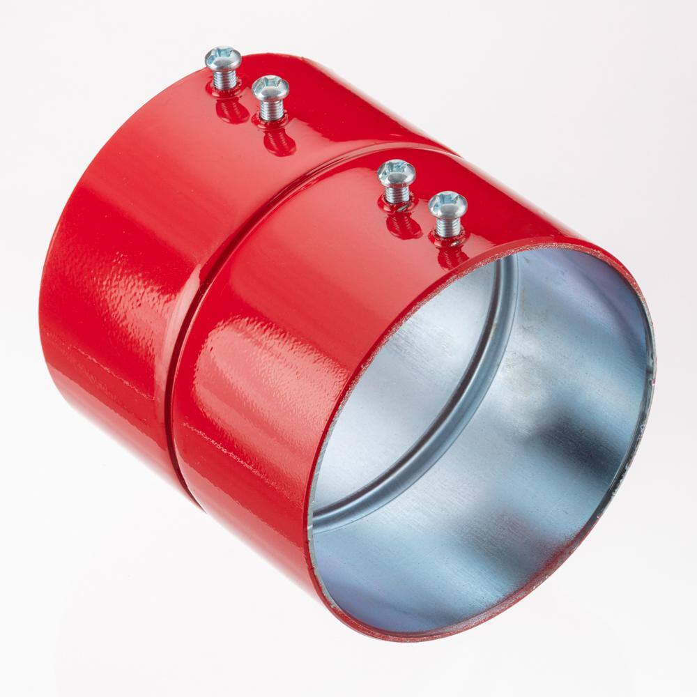 BRIDGEPORT 2-1/2 in. Color-Coded Red EMT Couplings (2-Pack) 246-SR ...