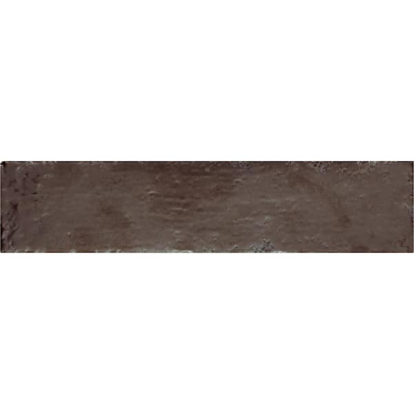 Daltile Iridescent Isles Anchor 2 in. x 9 in. Glossy Porcelain Wall ...