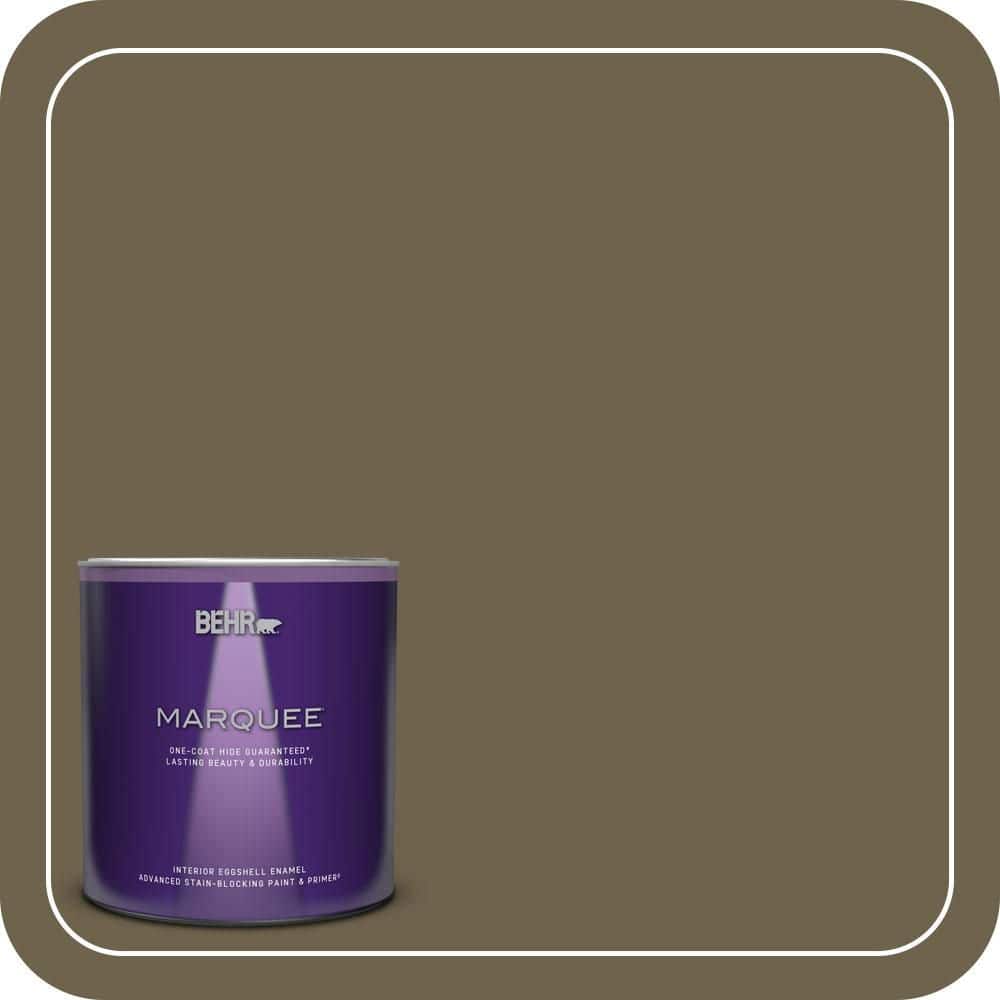 BEHR MARQUEE 1 qt. Home Decorators Collection #HDC-AC-15 Peat Eggshell ...