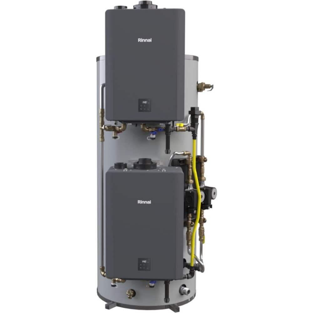 Rinnai Demand Duo H-Series 119 Gal. Commercial Hybrid Water Heating System CHS320100HCXViN - The ...