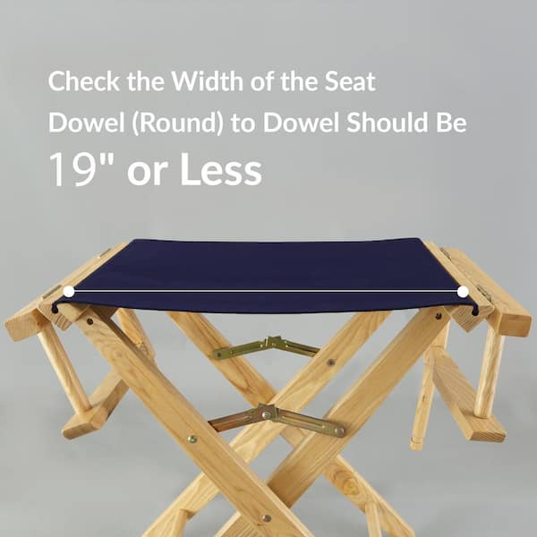 Casual Home Director Chair Olive Replacement Canvas 021 100 The Home Depot