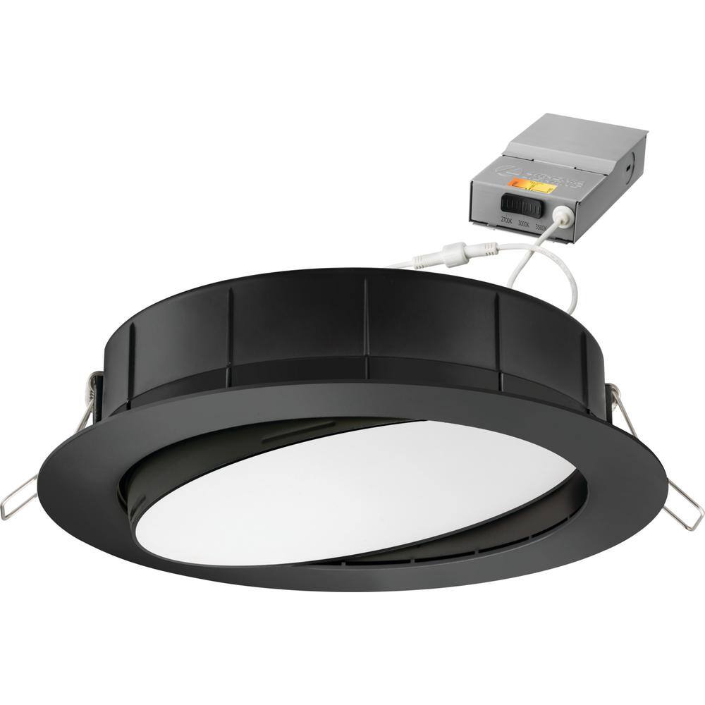 Lithonia Lighting 6 in. Selectable Color Temperature New Construction ...