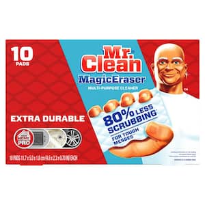 Mr. Clean Extra Durable Magic Erasers Multi-Purpose Cleaning Sponge (10 ...