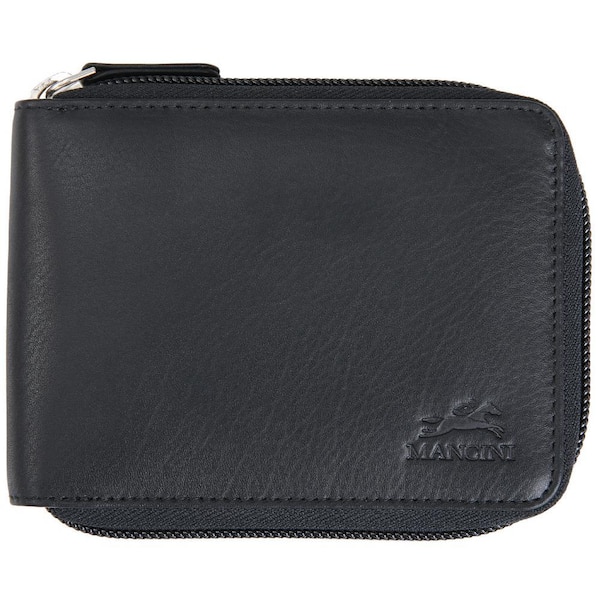 Reviews for MANCINI Monterrey Collection Black Leather RFID Secure ...