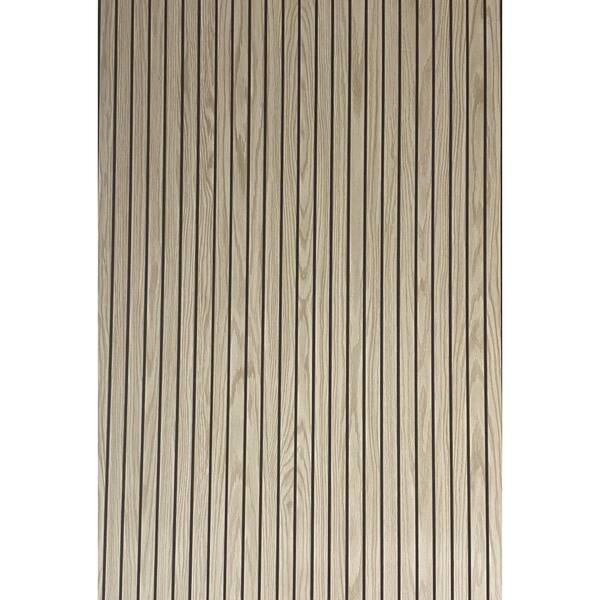 220 in. x 4 ft. x 8 ft. Sunrise Oak Fluted Hardboard Embossed ...