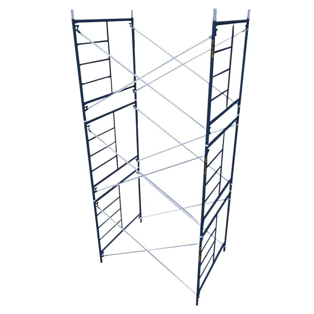 MetalTech Saferstack 5 ft. x 7 ft. x 6 ft. Mason Scaffold (Set of 3) M ...