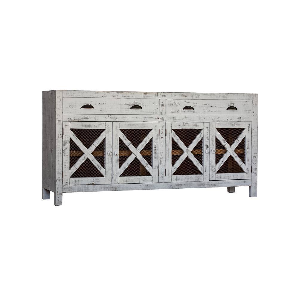 Picket House Furnishings Picket House Furnishings Noah Console Table in White MABR100DR - The ...