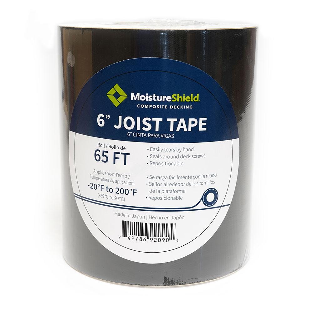 MoistureShield 6 in. x 65 ft. Polyethylene Acrylic Joist Tape 70220024 ...