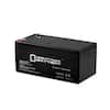MIGHTY MAX BATTERY 12-Volt 3 Ah Rechargeable F1 Terminal Sealed Lead ...