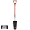 Razor-Back 14 in. D-Handle Drain Spade 47202 - The Home Depot
