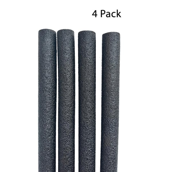 Everbilt 3/4 in. x 3 ft. Foam Semi-Slit Pipe Insulation (4-Pack ...