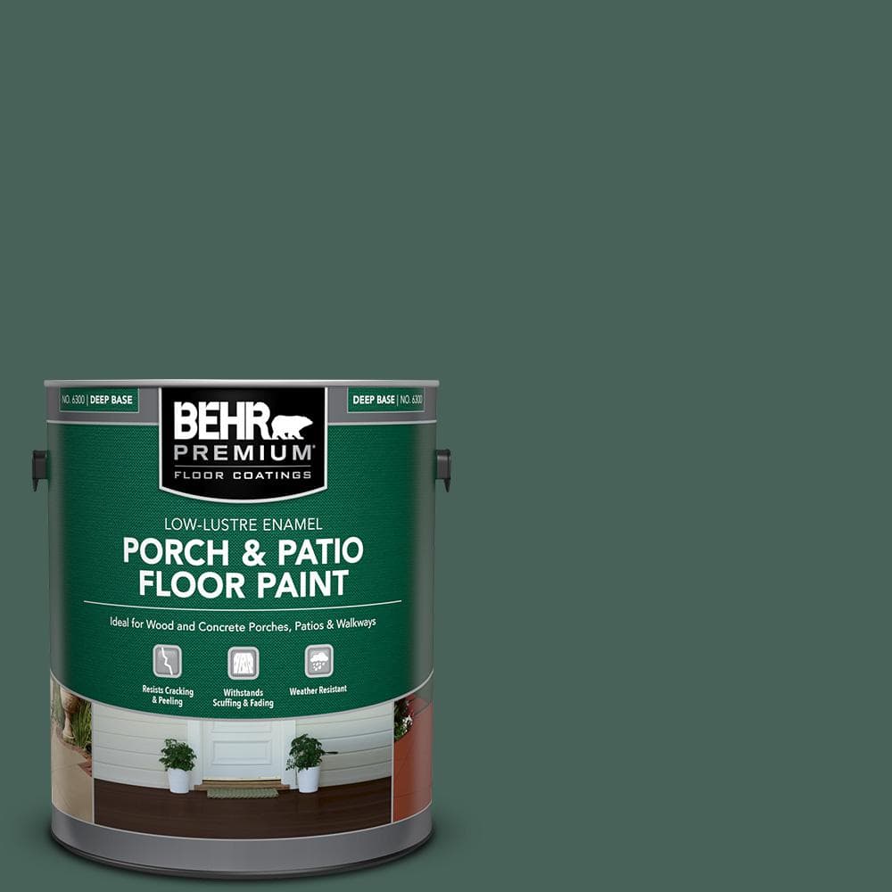 BEHR PREMIUM 1 gal. #T18-20 Equilibrium Low-Lustre Enamel Interior ...