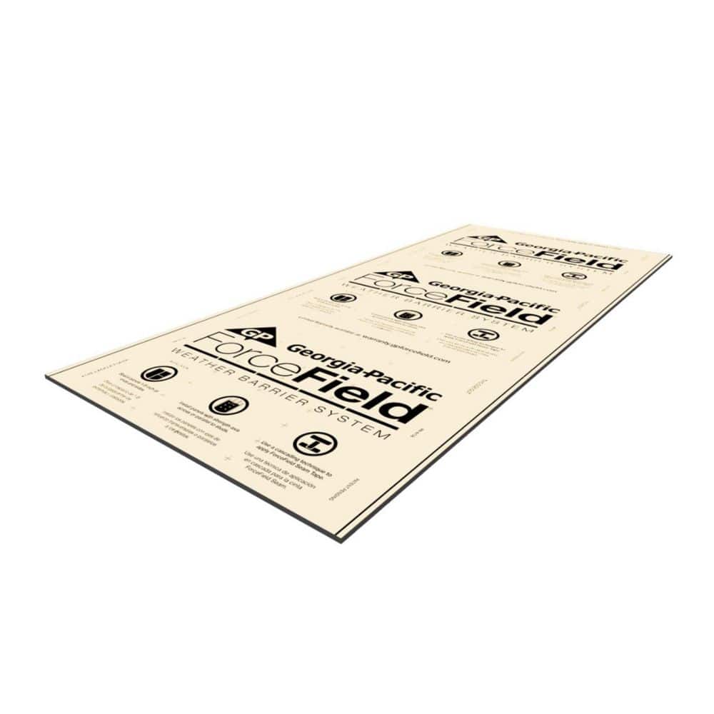 ForceField 19/32 in. x 4 ft. x 8 ft. Actual 0.578 in. x 47.75 in. x 94. ...