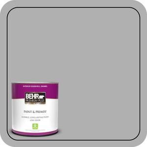 BEHR ULTRA 1 qt. #780F-4 Sparrow Extra Durable Flat Interior Paint ...