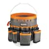RIDGID 30 in. 35 Pocket Professional Grade Tool Bucket Bag RD10030-TH ...