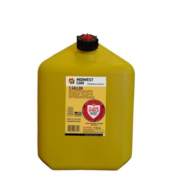Midwest Can 5 Gal. FMD Diesel Can 8610 - The Home Depot