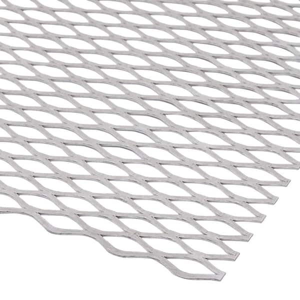Everbilt 12 in. x 24 in. 18 Gauge Plain Steel Expanded Metal 1 2 in. O C Spacing 21202 The Home Depot
