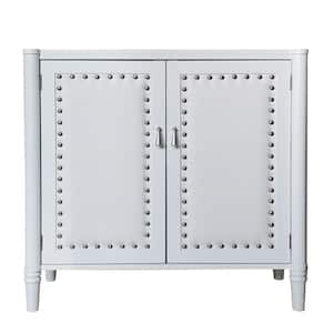 SAFAVIEH Liasonya 12 in White Wash Rectangle Wood Console Table ...