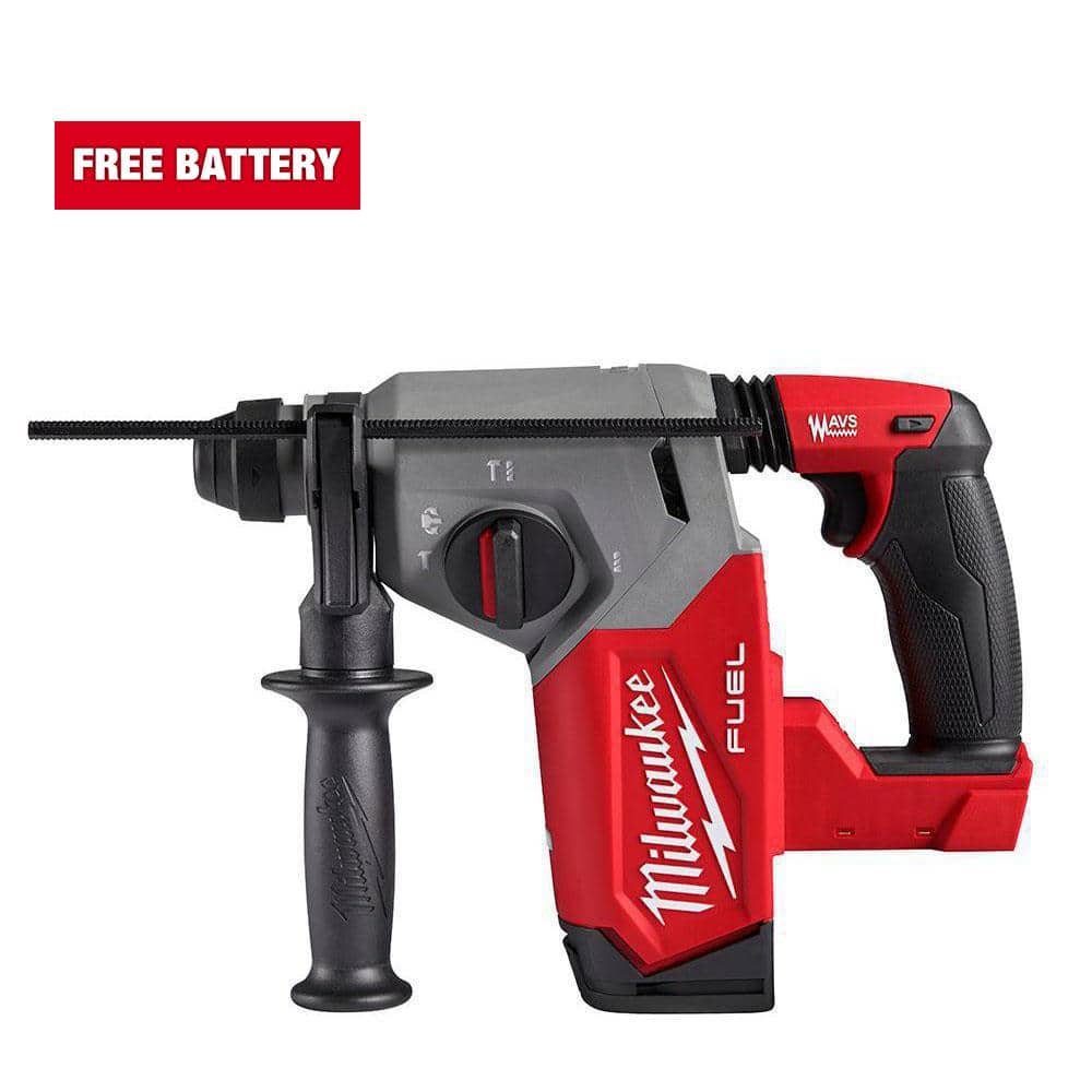 Milwaukee M18 FUEL 18V Lithium-Ion Brushless Cordless 1 in. SDS-Plus ...