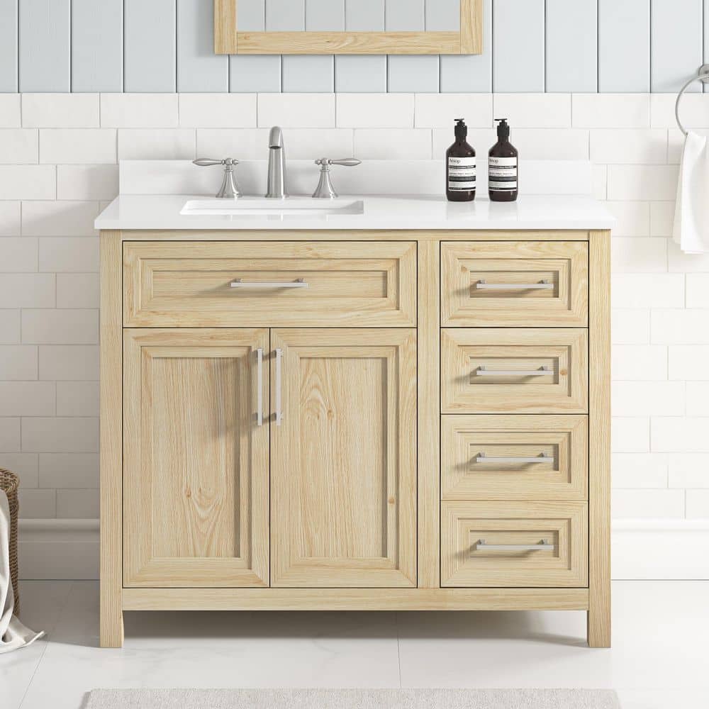Home Decorators Collection Beaufort 42 in. Single Sink Freestanding ...