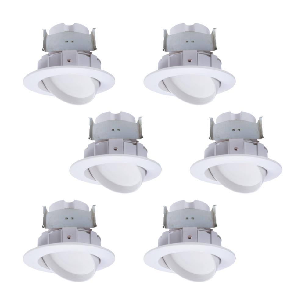 Reviews for HALO 4 in. 2700K-5000K White Integrated LED Recessed Light ...