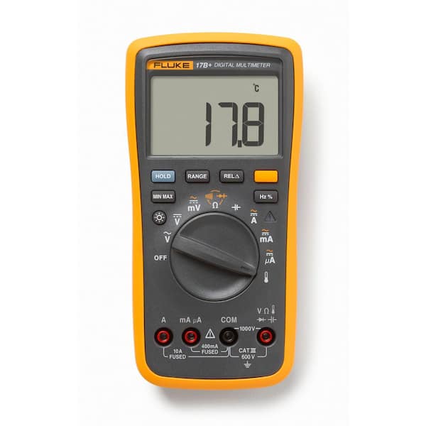 FLUKE 17B+ Digital Multimeter 4404231 - The Home Depot