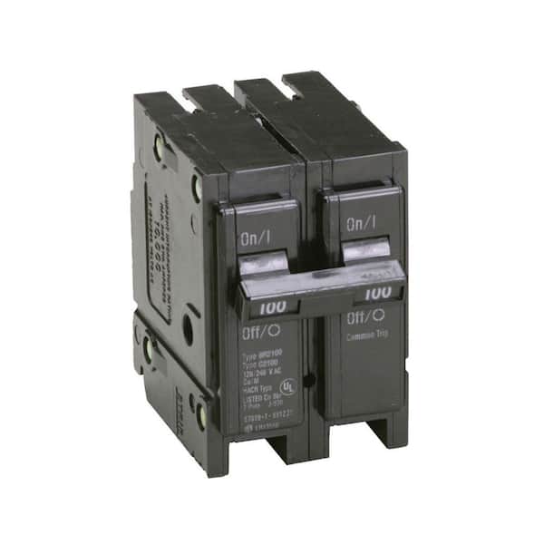 Reviews for Eaton Type BR 100 Amp Double-Pole Circuit Breaker | Pg 1 ...