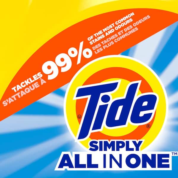 Tide Simply All in One Refreshing Breeze Scent Liquid Laundry Detergent ...
