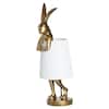 Crestview Collection Chester Gold Rabbit Lamp EVAVP1665GLDWH - The Home ...