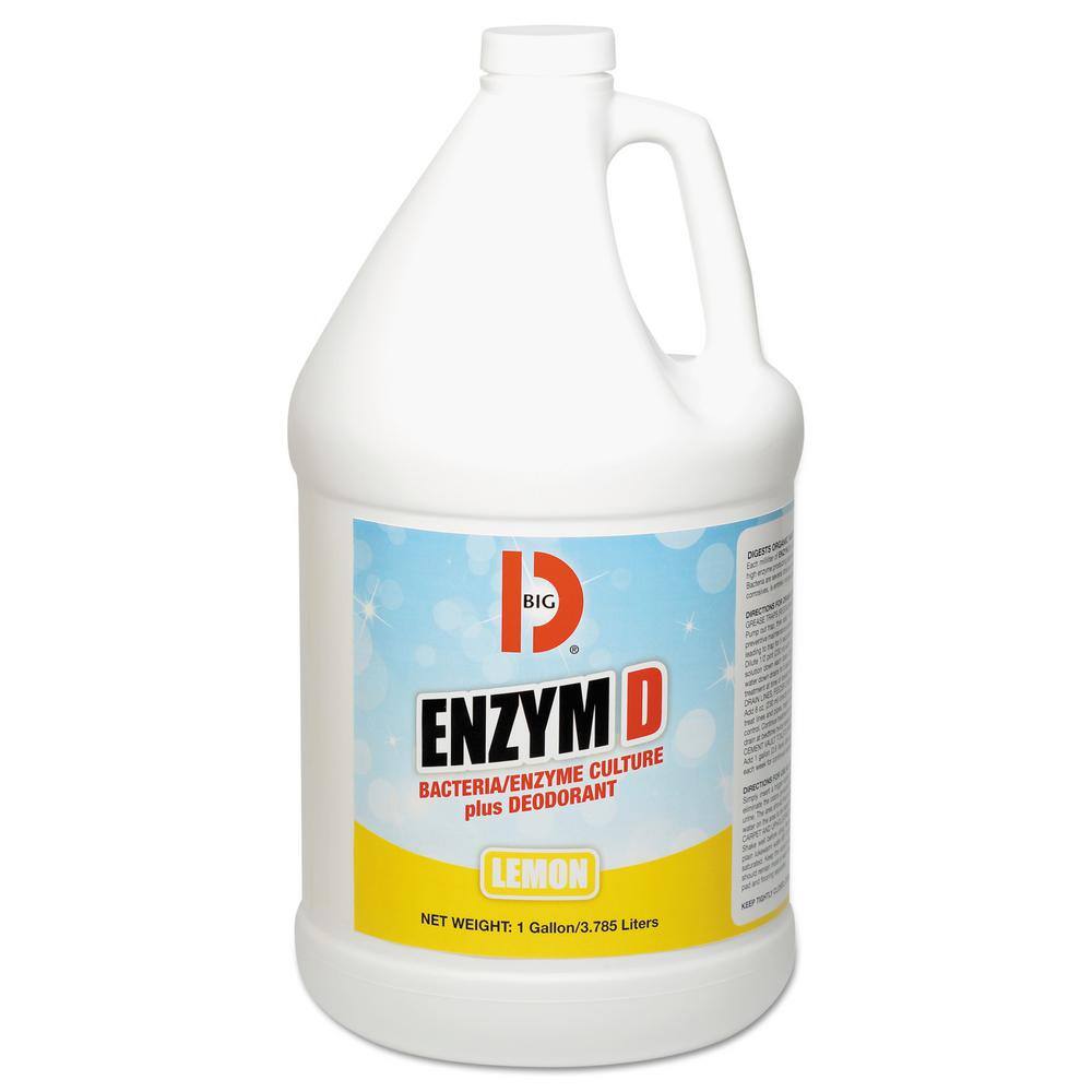 1 Gal. Lemon Enzym D Digester Liquid Odor Absorber (4/Carton) BGD1500 ...