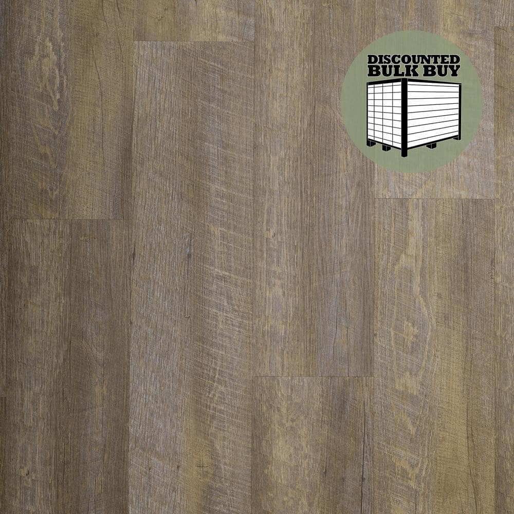 ASPEN FLOORING Timberline 12 MIL x 7 in. W x 48 in. L Click Lock ...