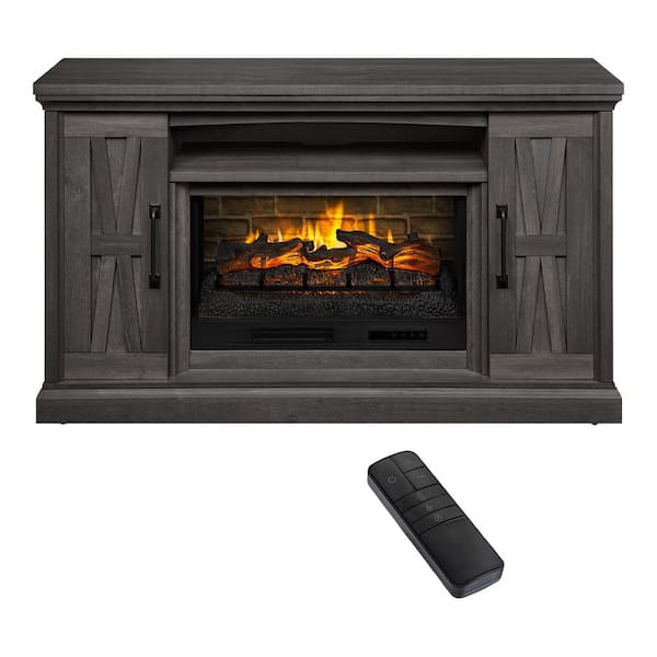 Preston fireplace tv stand store