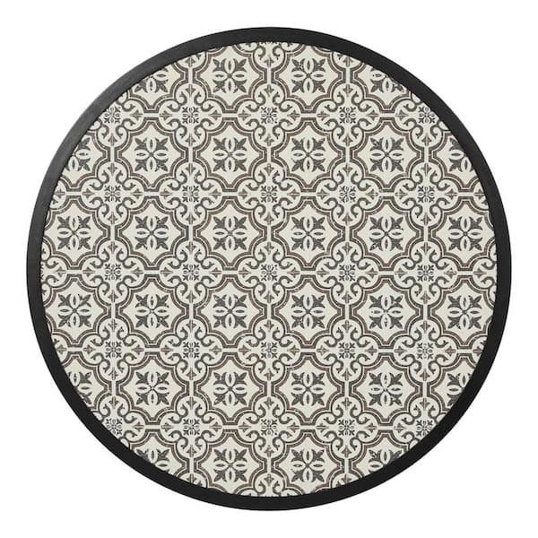 Hampton Bay Ceramic Tile Tables Sophia & William Outdoor Patio Dining