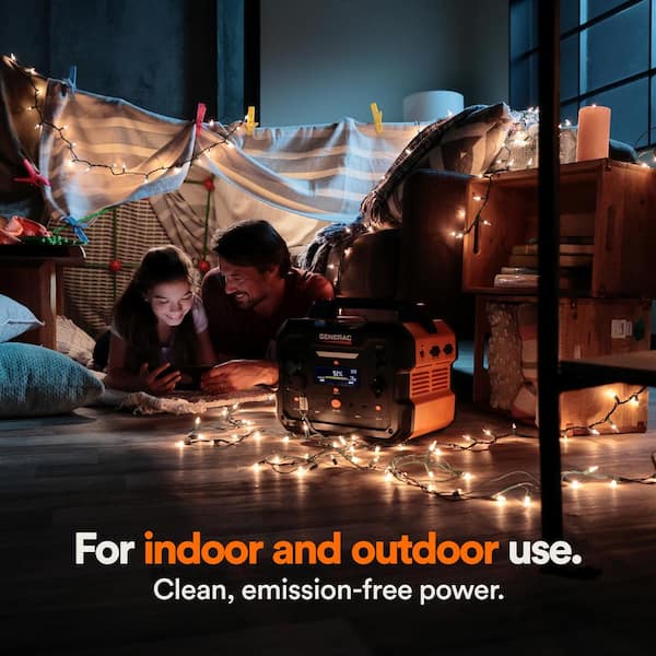 Generac 1600W Output / 3200 Peak 1086Wh Portable Battery Power Station ...