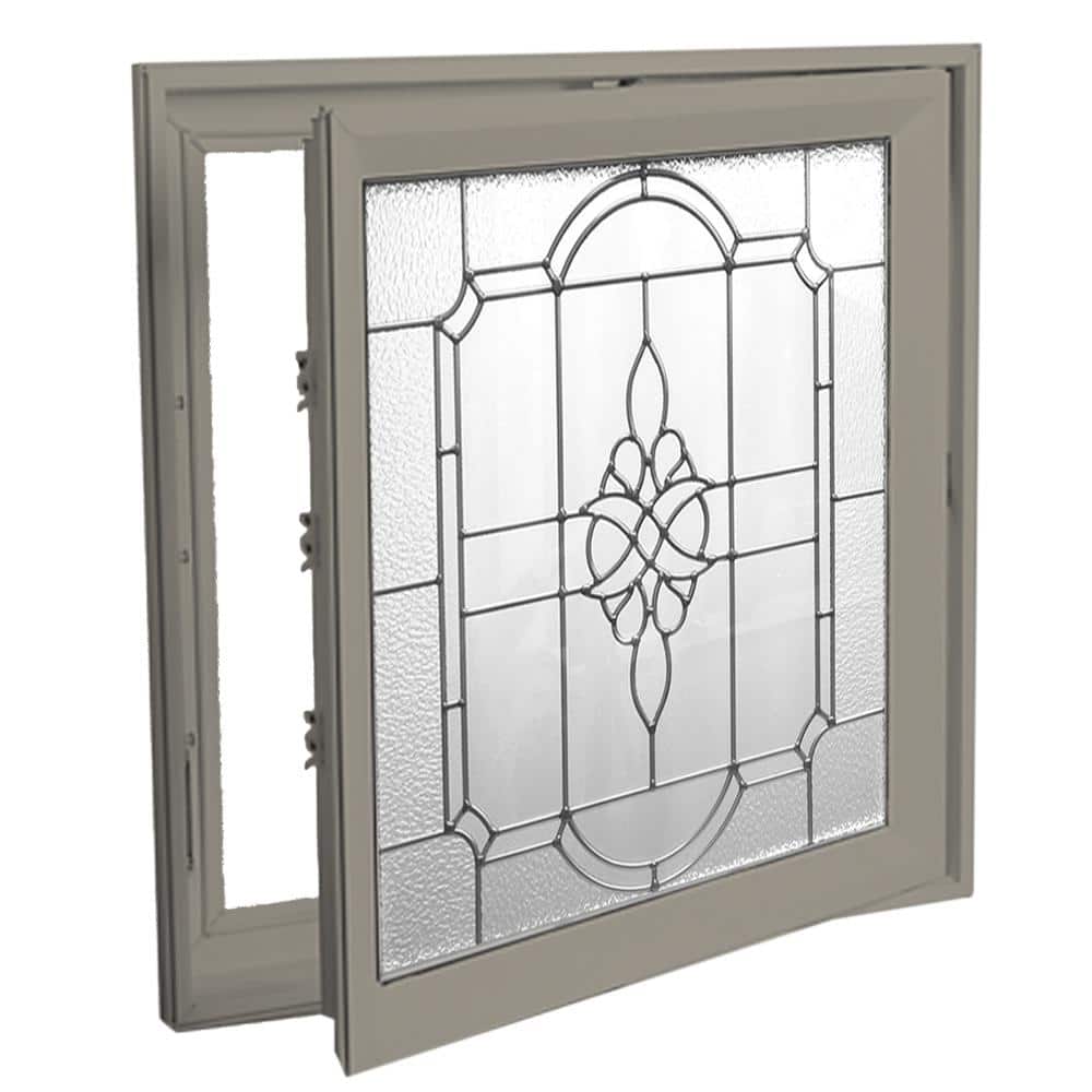 Hy-Lite 27.25 in. x 27.25 in. Victorian Right-Handed Triple-Pane ...