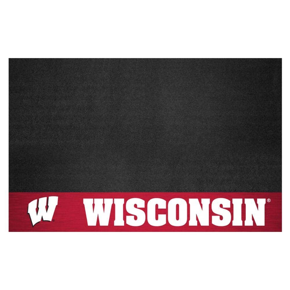 FANMATS University of Wisconsin 26 in. x 42 in. Grill Mat 12134 - The ...