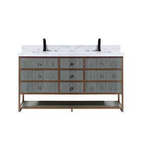 Legion Furniture WS2512-48-DW 48 in. Single Sink Sink Vanity Dreamy White Bath Vanity with White ...