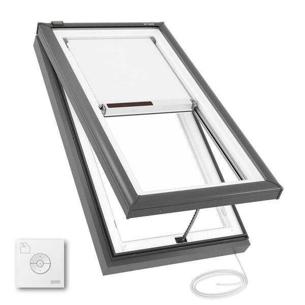 Reviews for VELUX 22-1/2 x 46-1/2 in. Electric Venting Curb Mount Skylight with Laminated Low-E3 ...